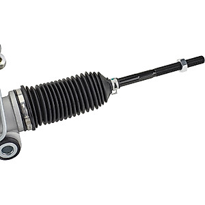 Mustang II Power Steering Rack & Pinion w/Offset Bushings, 82-88 T-bird Design, AN-6 Fittings, 3/4"-36 Spline Input, Compatible with Original & Aftermarket Crossmembers, 15:1 Ratio