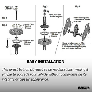 MIP Super Ball Diff, Tamiya Blackfoot/Monster Beetle/Subaru Brat/The Frog