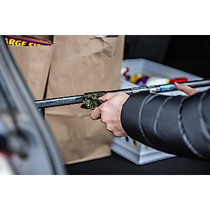 Keeper - Ratcheting Cargo Bar - Black/Silver, Adjustable From 40"-70"