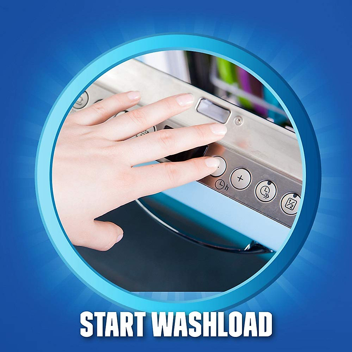 Finish Hard Water Booster Powder, Lemon Sparkle, 14 Ounce