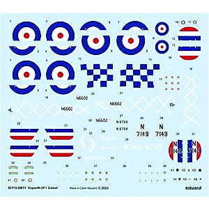 Eduard EDU82173 1:48 Sopwith 2F.1 Camel ProfiPACK [Model Building KIT]