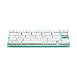 Taihao Cubic Profile Nana De Coco Translucent Backlit Doubleshot keycaps for DIY gaming mechanical keyboard oem profile Forested (NanaDeCoco Forested Keycap)