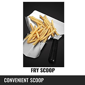 VEVOR 110V French Fry Food Warmer 22"x13", 1000W French Fry Heat Lamp,Stainless Steel Heat Lamp Warmer 86-185?, Food Warmer Diaplay for French Fry, Heat Lamp Commercial for Fry Chicken