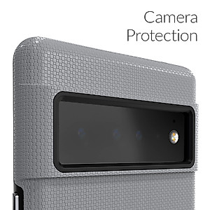 Crave Dual Guard for Google Pixel 6 Pro, Shockproof Protection Dual Layer Case for Google Pixel 6 Pro - Slate