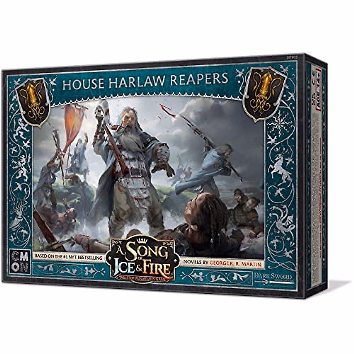 CMON A Song of Ice and Fire Tabletop Miniatures Game Harlaw Reapers Unit Box Strategy Game for Teens and Adults Ages 14+ 2+ Players Average Playtime 45-60 Minutes Made SIF905 Multi Color