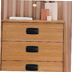 HEALEEP Self-Stick Push Pull Helper Adhesive Cabinet Handles Instant Adhesive Knobs Kitchen