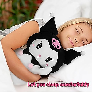 19inch Kawaii Weighted Stuffed Animal, Kulomi Plush Toy Cat Sleeping Pillow 3.1Ibs for Kids Fan