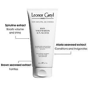 Leonor Greyl Paris - Bain Volumateur Aux Algues - Volumizing Shampoo for Long, Fine Hair - Natural Vegan Shampoo for Hair Volume (6.7 Oz)