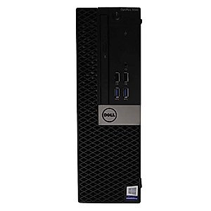 Dell Optiplex 3040 Desktop Computer PC, Intel Quad-Core i5, 512GB SSD Storage, 16GB DDR3 RAM, Windows 10 Pro, DVD, WiFi, New 24in Monitor, Wireless Keyboard and Mouse (Renewed)