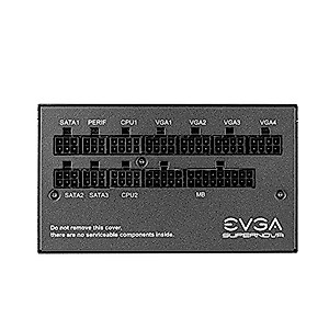 EVGA Supernova 1000 P5, 80 Plus Platinum 1000W, Fully Modular, Eco Mode with FDB Fan, 10 Year Warranty, Includes Power ON Self Tester, Compact 150mm Size, Power Supply 220-P5-1000-X1