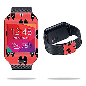 MightySkins Skin Compatible with Samsung Galaxy Gear 2 Neo Smart Watch Cover Skins Sticker Watch Dead Eyes Pool