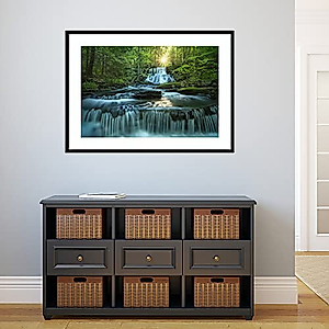 Amanti Art Framed Wall Art Print 30x41 Sublime by Patrick Zephyr, Landscapes Wall Art, Rustic Farmhouse Decor, X-Large Poster Painting Artwork for Living Room, Bedroom, Bathroom, Kitchen, Office or