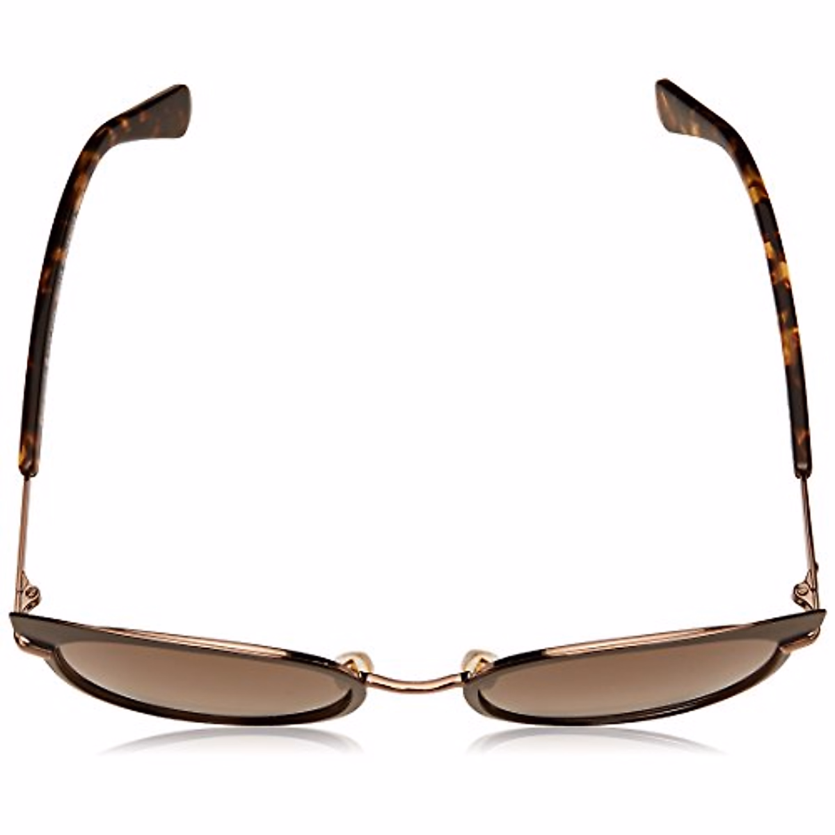 Kate Spade Women's Janalee Round Sunglasses, Havana, 53 mm