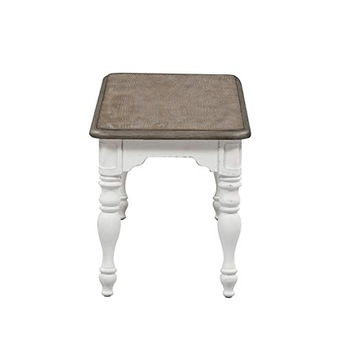Liberty Furniture INDUSTRIES Magnolia Manor Dining Bench (RTA), Antique White