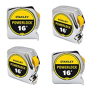 Stanley Tools 33-116 16ft. Powerlock Tape Rule (4-Pack)