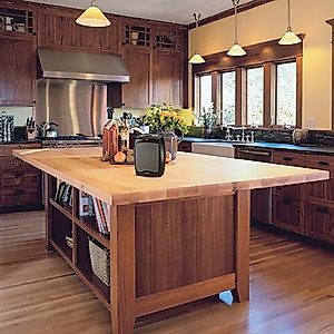 Lasko CD09250 Ceramic Adjustable Thermostat Tabletop or Under-Desk Heater, 9 Inches High, Black