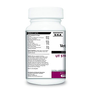 VetriScience Laboratories - UT Strength STAT for Dogs, Urinary Tract Support Supplement for Dogs, 90 Chewable Tablets