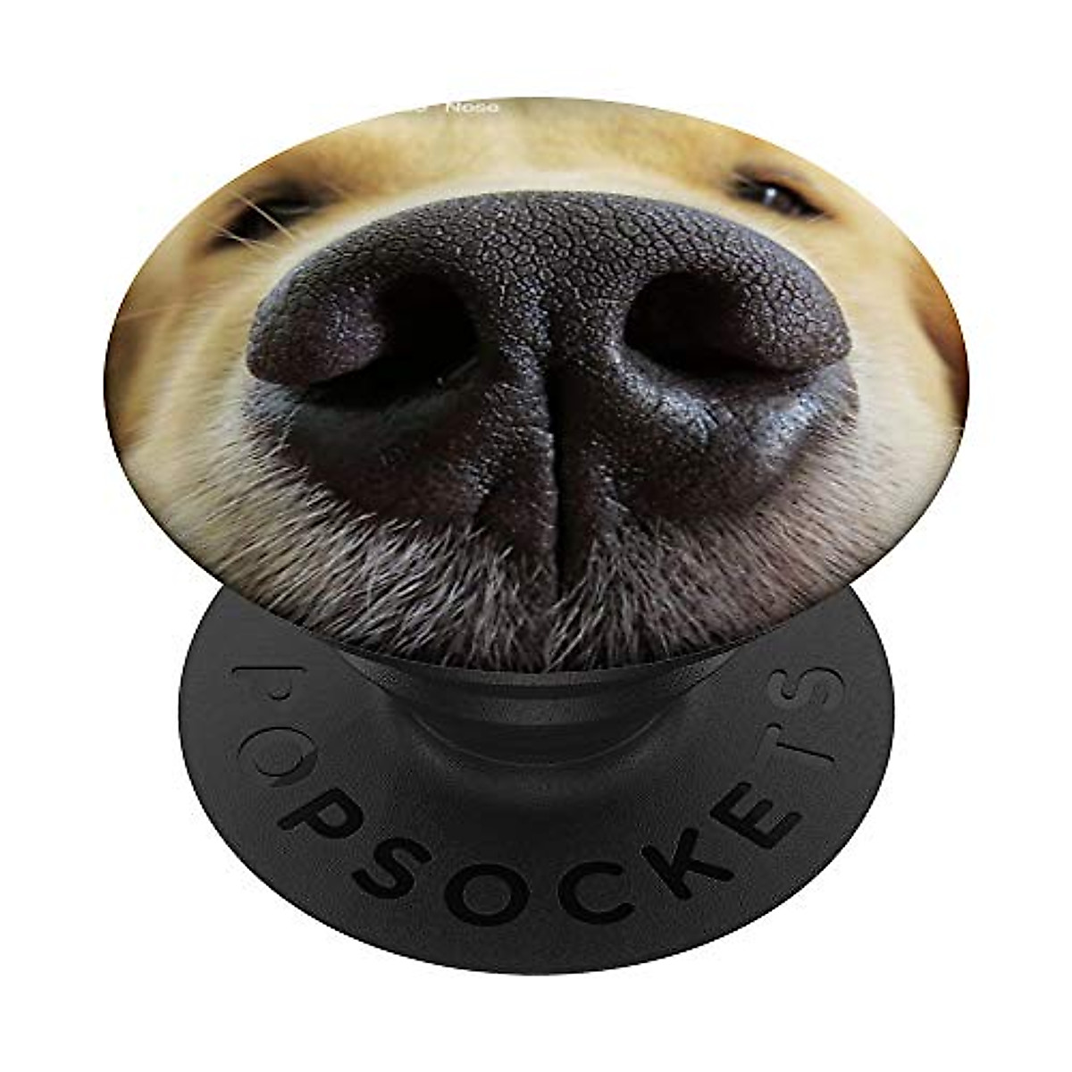 Dog Owner Muzzle Snoot Christmas Golden Retriever Gift PopSockets PopGrip: Swappable Grip for Phones & Tablets