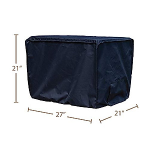 Sturdy Covers Power Generator Defender - Durable, Weatherproof Generator Cover (Black, Small)