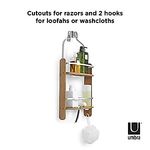 Umbra 1005787-390 Barrel Shower Caddy 11.176 x 33.527999999999999 x 64.262 cm