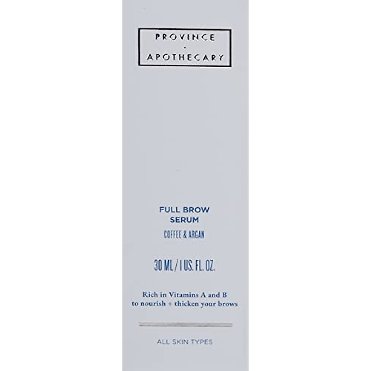 Province Apothecary Full Brow Serum, Black, 30 ML