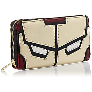 Loungefly x Marvel Iron Man Cosplay Wallet (Red/Gold, One Size)