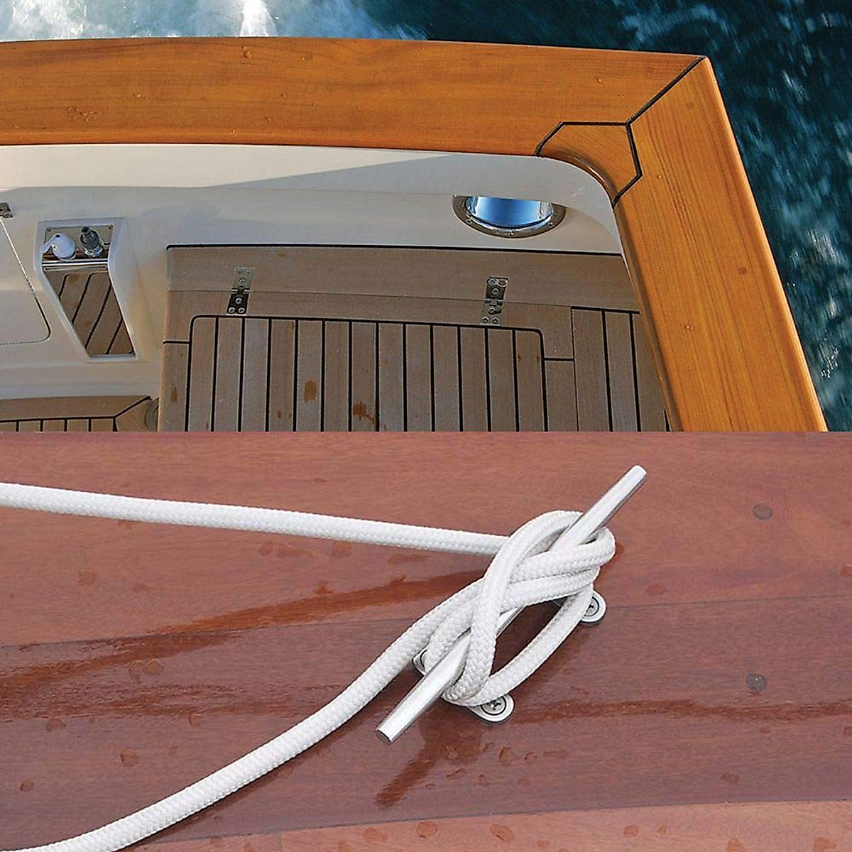 MAS Epoxies Bristol Finish Traditional Amber Urethane, Quart