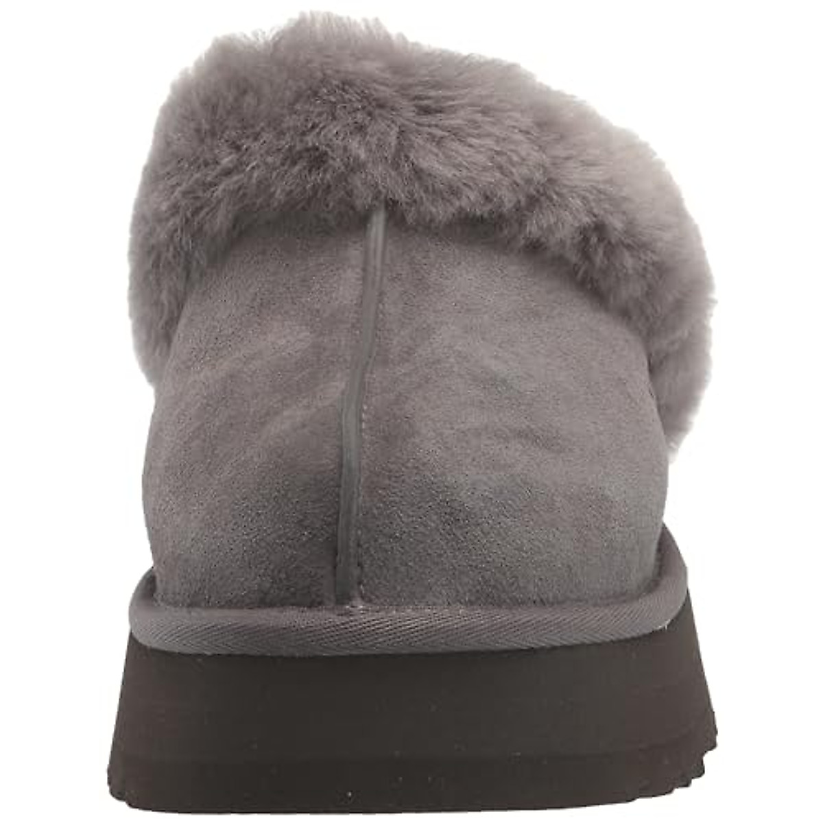 UGG Women's Disquette Slipper, Charcoal, 10