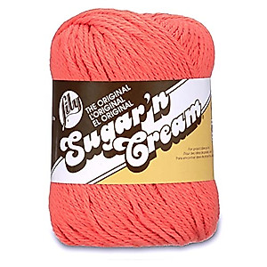 Lily Sugar 'n Cream Yarn - 100% Cotton - Assortment (Mango Madness)