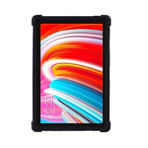 HminSen Case for Teclast P30S/M40 Plus Tablet, Silicone Stand Cover for Teclast P20S/P20HD/P40HD/M40/M40S/M40 PRO, for Blackview Tab 8/8E/Dragon Touch Notepad 102 10 Inch Tablet (Black)