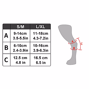 (S/M) Dog Leg Brace for Back Leg, Canine Hock Brace for Rear Legs with Dual Metal Strips, Joint Warps Strong Support Help for Hind Leg Injuries Sprains Arthritis Torn ACL(1Pair)