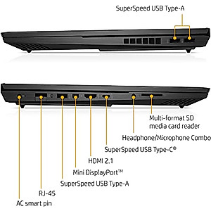 HP OMEN Gaming Laptop, 16.1" FHD 144Hz IPS, Intel Core i7-11800H, Windows 11 Home, 32GB RAM, 1TB SSD, GeForce RTX 3060, Long Battery Life, 32GB Durlyfish USB Card