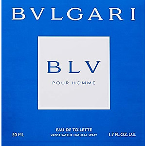 Bulgaria Blv Eau de Toilette Spray for Men, 1.7 Fluid Ounce