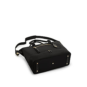 TUMI Voyageur Contine Weekender - Weekender Bag for Travel, Business - Travel Weekender for Women & Men - Black & Gold