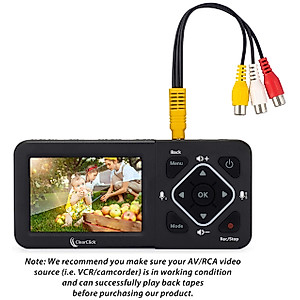ClearClick HD Video Capture Box Ultimate - Capture and Stream Video from HDMI, RCA, VHS, VCR, DVD, Camcorders, Hi8