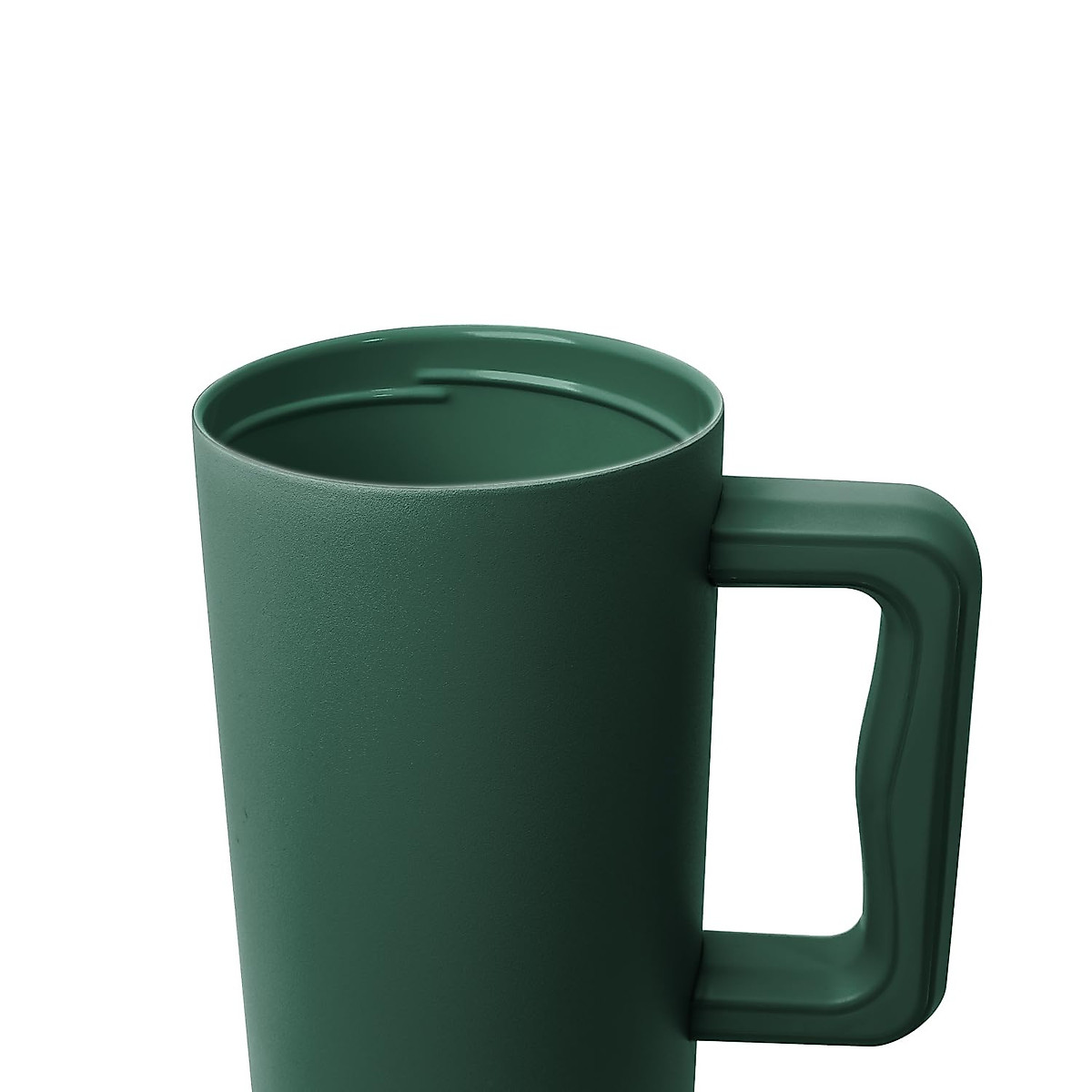 Simple Modern 40 oz Tumbler with Handle and Straw Lid | Leak-Proof Insulated Stainless Steel Water Bottle Travel Mug Cupholder Use | Gifts for Women Men Him Her | Trek Signature | Forest