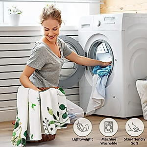 Gifts for Mom, Mom Gifts, Birthday Gifts for Mom, Mom Birthday Gifts, Mothers Day Blanket Gifts for Mom, Mom Gifts from Daughters, I Love You Mom Blanket, Soft Flower Throw Blanket 60"X50", White