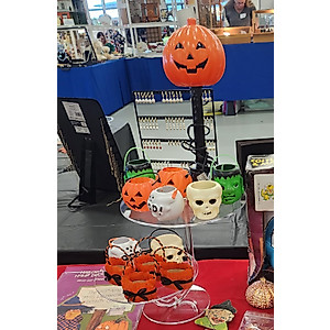 2 Tier Cupcake Stand, Stylish Clear J Shaped Cup Cake Display Stand, Acrylic Cupcake Holder Pastry Tower Dessert Tray for Christmas Birthday Baby Shower Wedding Tea Party