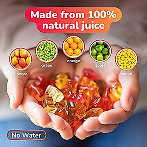 Organic Sea Moss Gummies – Contains Irish Sea Moss + Burdock Root + Bladderwrack – 60 Gummies for Stronger Immune, Healthier Skin & Hair, Detox – Great for Kids & Adults, Made in USA (1)