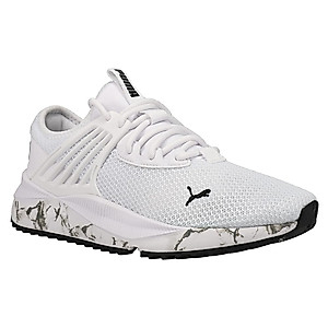 Puma Womens Pacer Future Marble Training Sneakers Shoes - White - Size 6 M