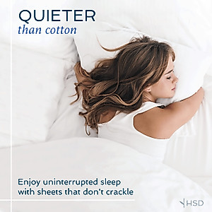 Hotel Sheets Direct 3 Piece Full Size Duvet Cover Set, 100% Viscose Derived from Bamboo Comforter Cover with 2 Pillow Shams, Moisture-Wicking, Silky Soft Texture, Cooling, Breathable, Easy Care, White