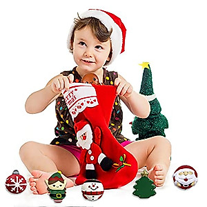 QINGQIU 6 Pack Christmas Squishy Toys Slow Rising Squishies Christmas Toys for Kids Boys Girls Toddlers Christmas Party Favors Stocking Stuffers Gifts