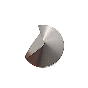 Wkstool 6mm Blade Diameter,90 Degree,Industry Chamfering Chamfer Metal Countersink End Mill Cutter Drill Bit,High Speed Steel,Deburring Tool Set (Ø6mm×6mmShank×50mmOAL, 1Flute)