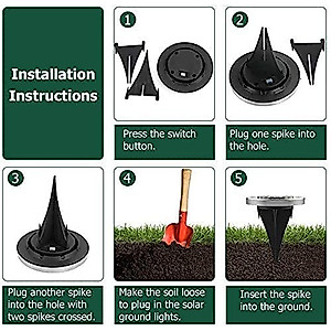 Aogist Solar Ground Lights 12 Packs, 8 LED Solar Garden Lights, Outdoor Solar Disk Lights, In-ground Outdoor Landscape Lights for Pathway Yard Walkway Patio Lawn Path (Cold White)