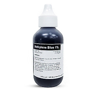 Methylene Blue 1% Aqueous Stain/dye Solution 60mL (2 fl oz)