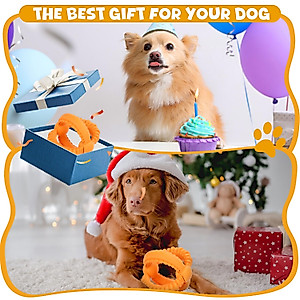 FRLEDM Dog Toys for Aggressive Chewers Indestructible Dog Toys Real Bacon Flavored Nylon Tough Dog Chew Toys for Medium/Large Large Breed Dogs