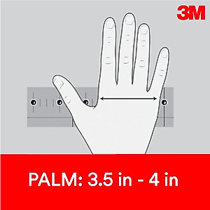 3M Wired Ergonomic Optical Mouse, Patented Vertical Grip Design Keeps Your Hand and Wrist at a Neutral Angle for Comfort, USB/PS2 Plug and Play Compatibility, 6.5' Cord, Large Size, Black (EM500GPL)