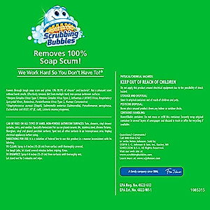 Scrubbing Bubble Bathroom Grime Fighter, Floral Fusion Scent, 32 oz Spray Bottle