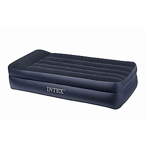 Intex 66707E Comfort Bed - Rising Comfort Twin Airbed with built-in Electric Pump