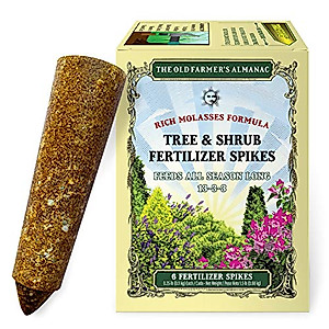 The Old Farmer's Almanac Tree & Shrub Fertilizer Spikes (Box of 6 Spikes - 1.5 Lbs)
